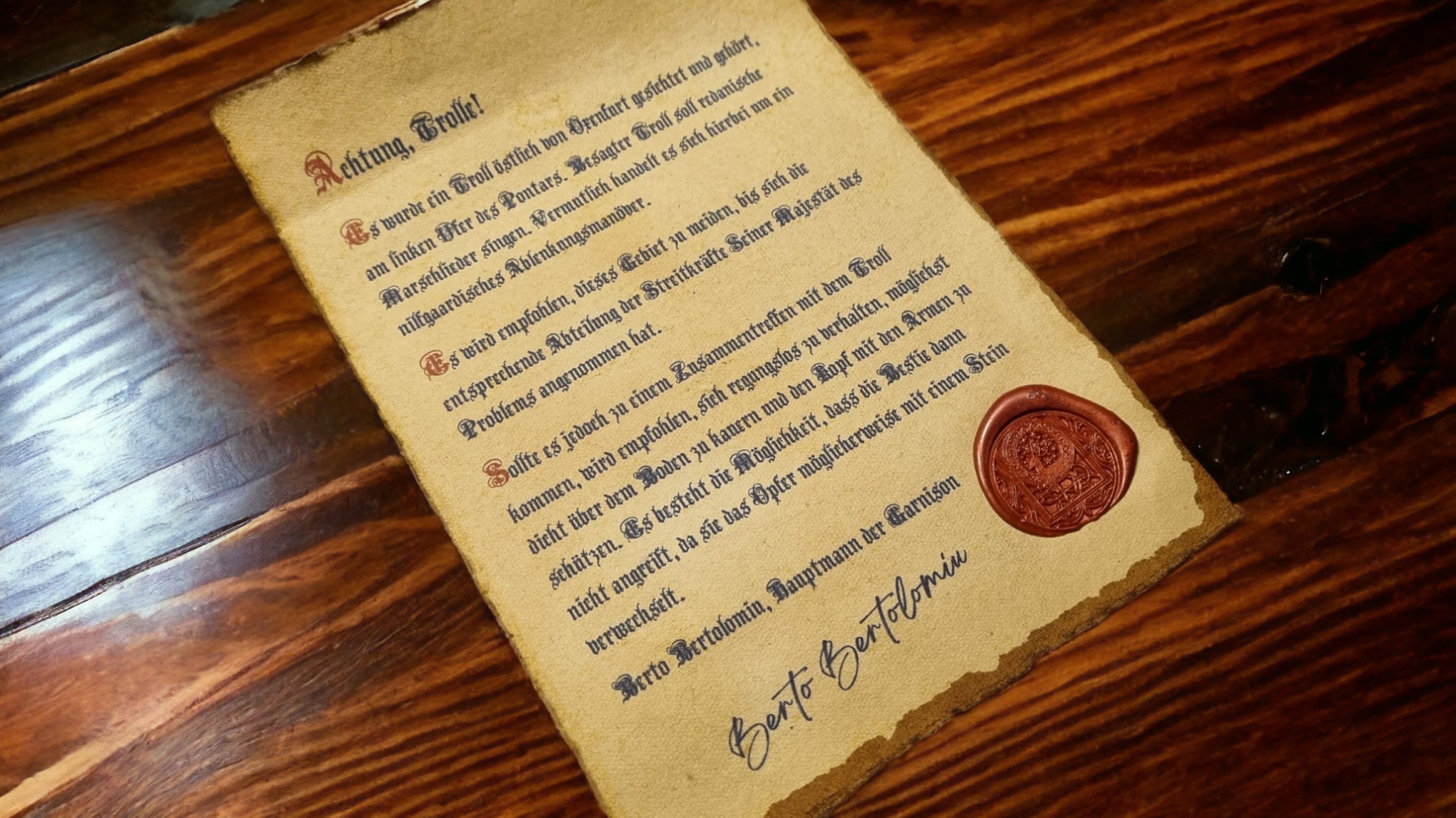 The Witcher Quest Note Real Life Replica Item - Etsy