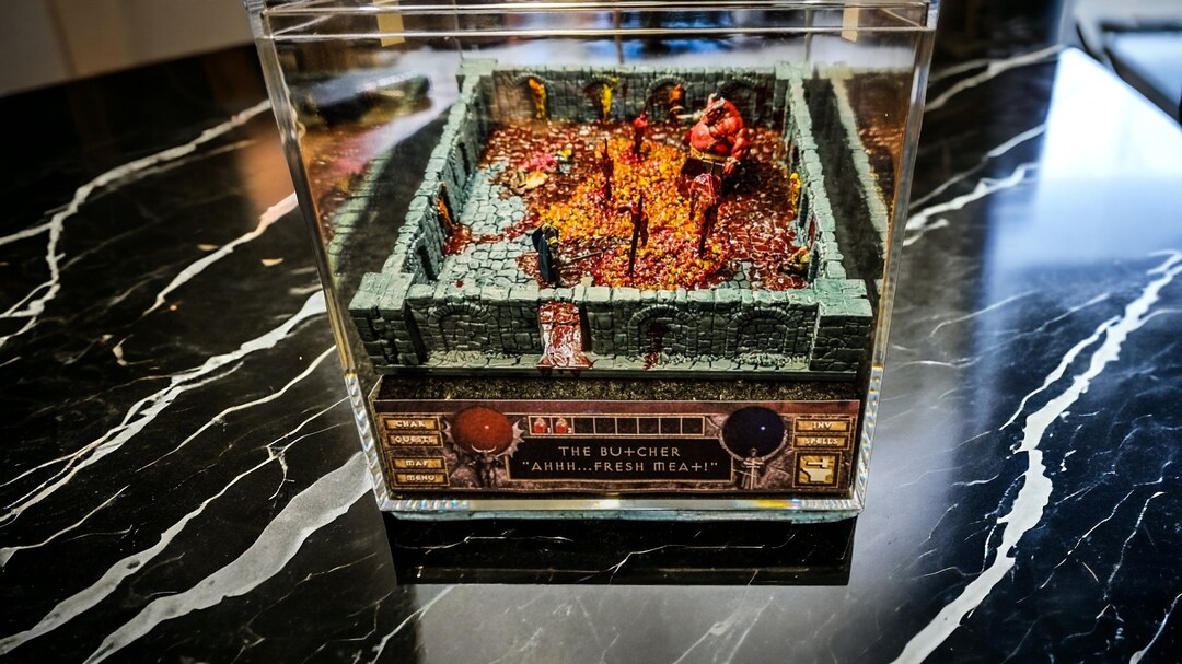Epix in a Box Diablo the Butcher Diorama Real Life Prop Replica Item - Etsy