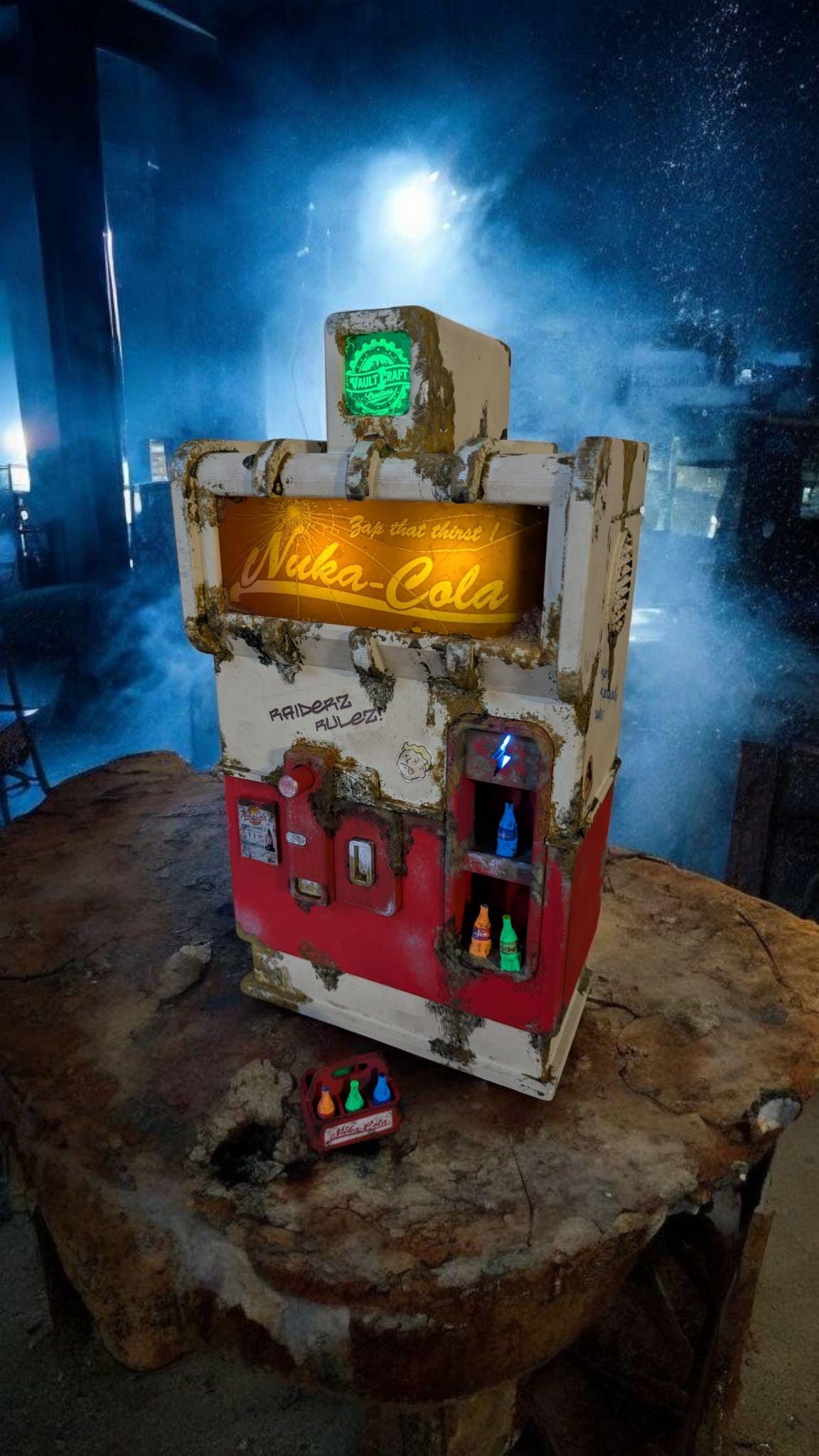 Nuka-cola Vending Machine – Prop With Light & Bottles | LED Glowing ...