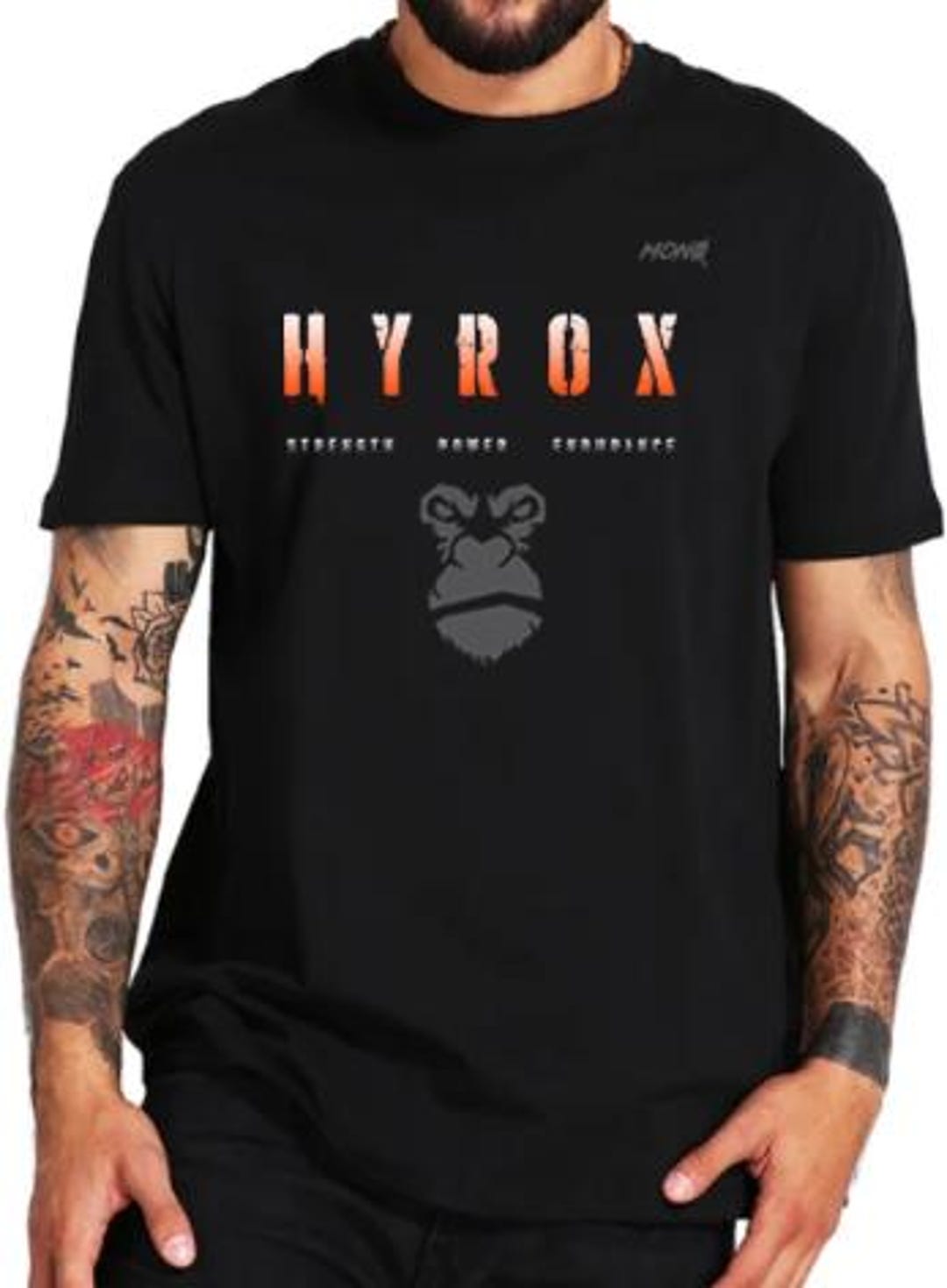 Custom Hyrox T-shirt - Personalized WOD Tee for Crosstraining Athletes ...