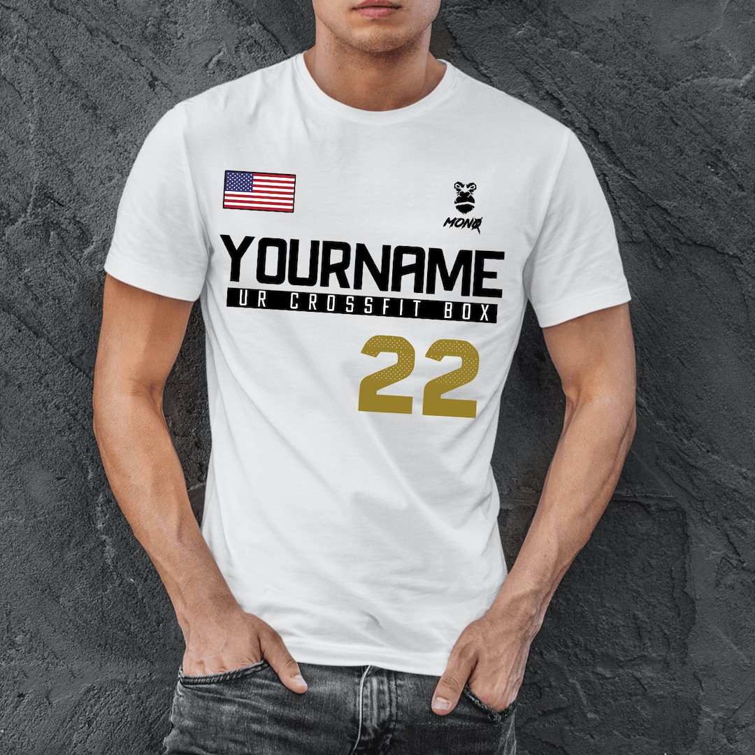 Custom Crossfit Games 2023 T-shirt Personalized WOD Tee for ...