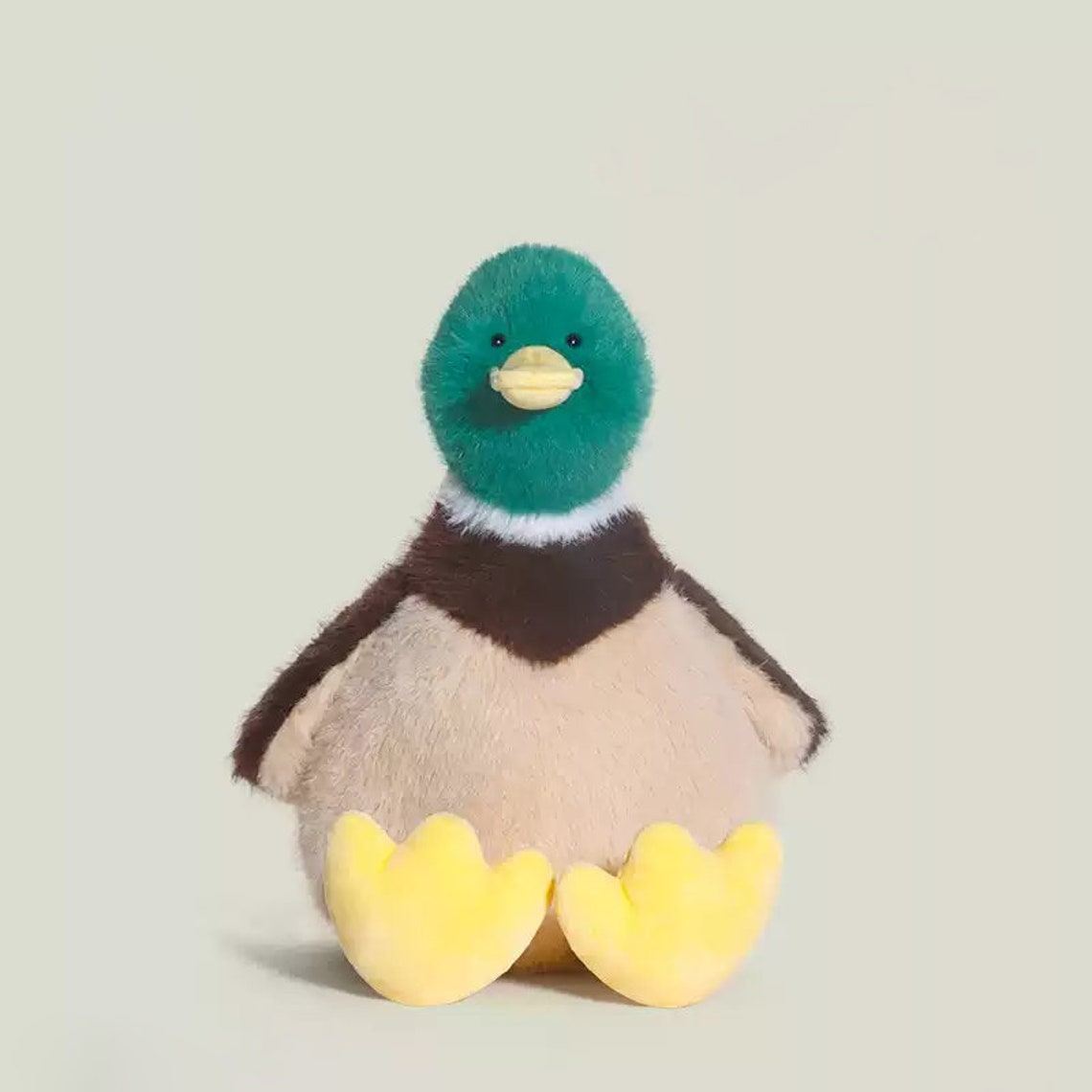 Ducky Mcfluff the Duck Fluffy Soft Toy Adorable Stuffed Animal Perfect ...
