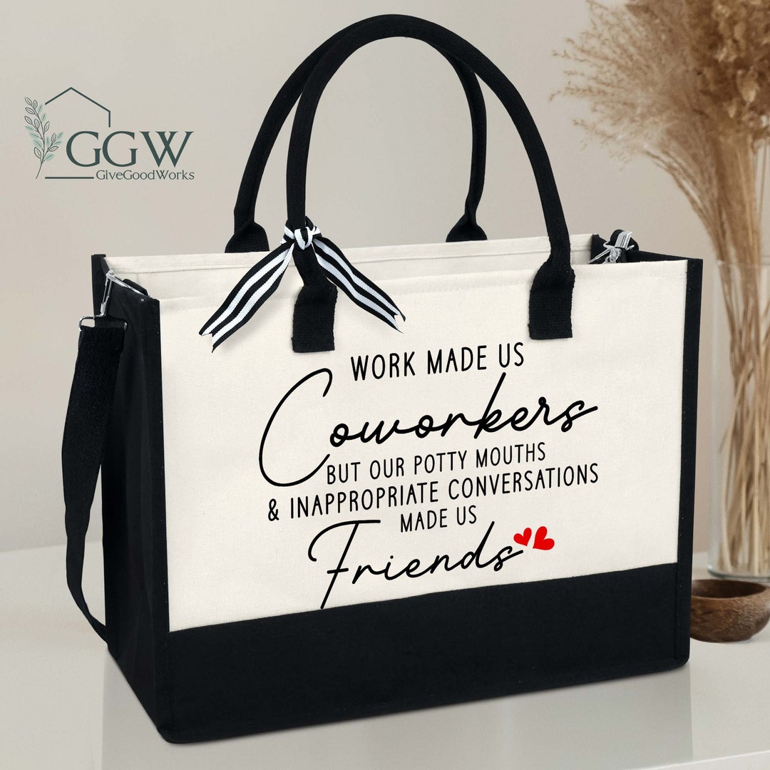 Coworker Tote Bag Colleague Gift Gift for Coworker Work - Etsy