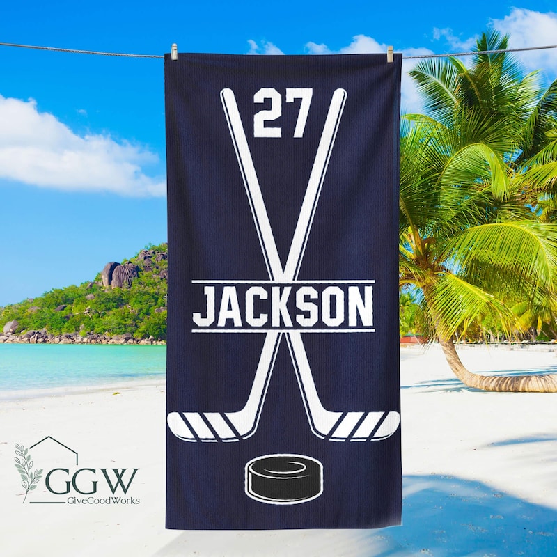 Numbered Beach Towels - Etsy UK