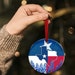 Texas Christmas Ornament Texas Christmas Gift Texas - Etsy