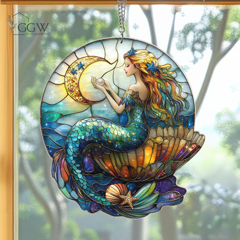 Mermaid Wall Hanging - Etsy