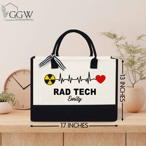 Personalized Radiologist Bag, Custom Radiology Tech Bag, Rad Tech Bag ...