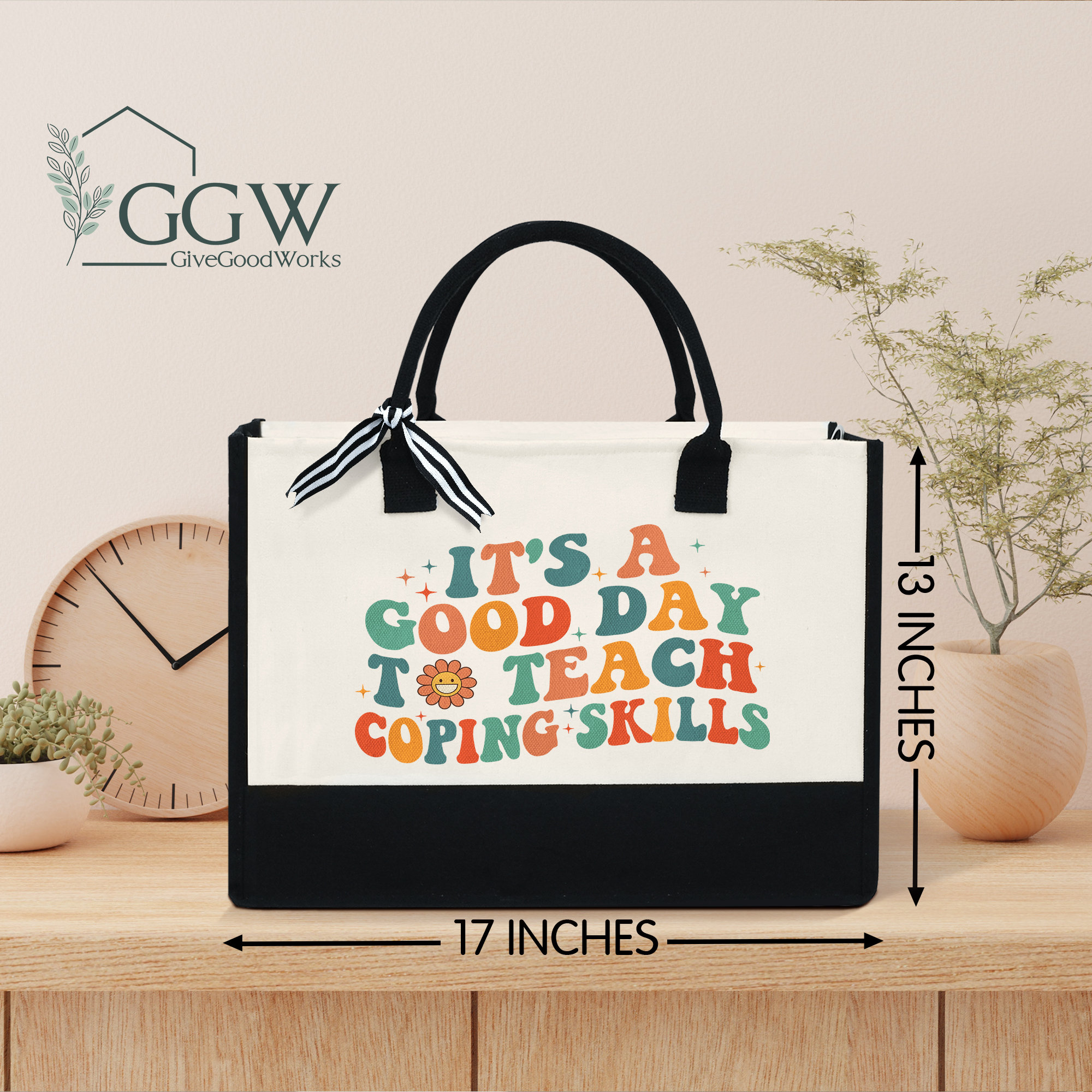 School Counselor Tote Bag Coping Skills Tote Bag Mental - Etsy