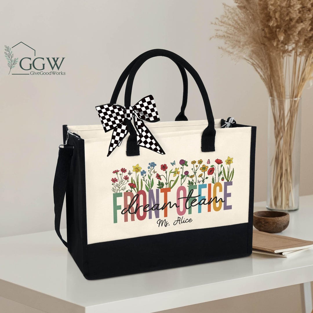 Front Office Tote Bag, Office Staff Appreciation Gift, School Secretary ...