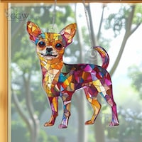 Poodle Dog Solar Light - With Changing Light - Etsy