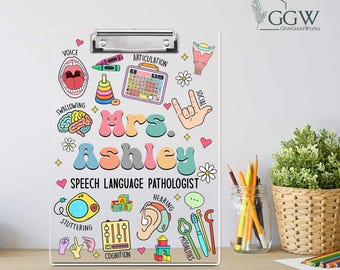 Personalized Door Sign for Speech Therapy, Speech Teacher Sign, Speech ...