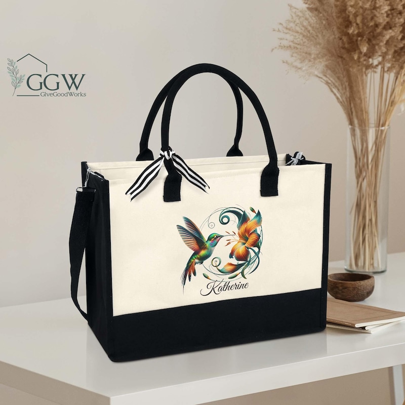 Quilted Humming Bird Tote - Etsy