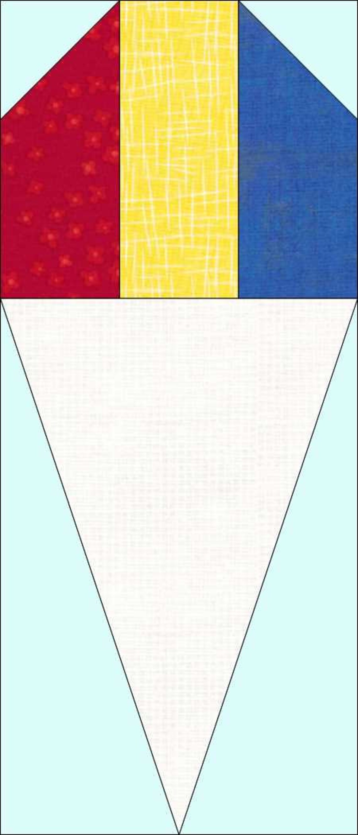 Snow Cones Quilt Block Pattern - Etsy