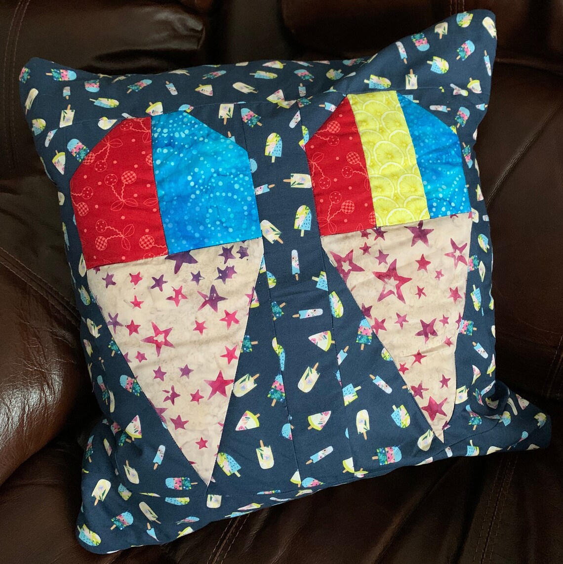 Snow Cones Quilt Block Pattern - Etsy