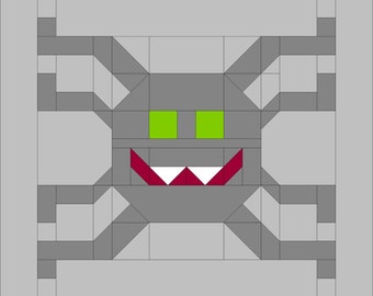 Spider Quilt Block Pattern - Etsy