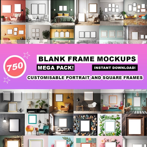 Square Portrait Art - Etsy