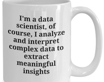 Personalized Data Entry Operator Mug, Data Entry Operator Gifts, Gift ...
