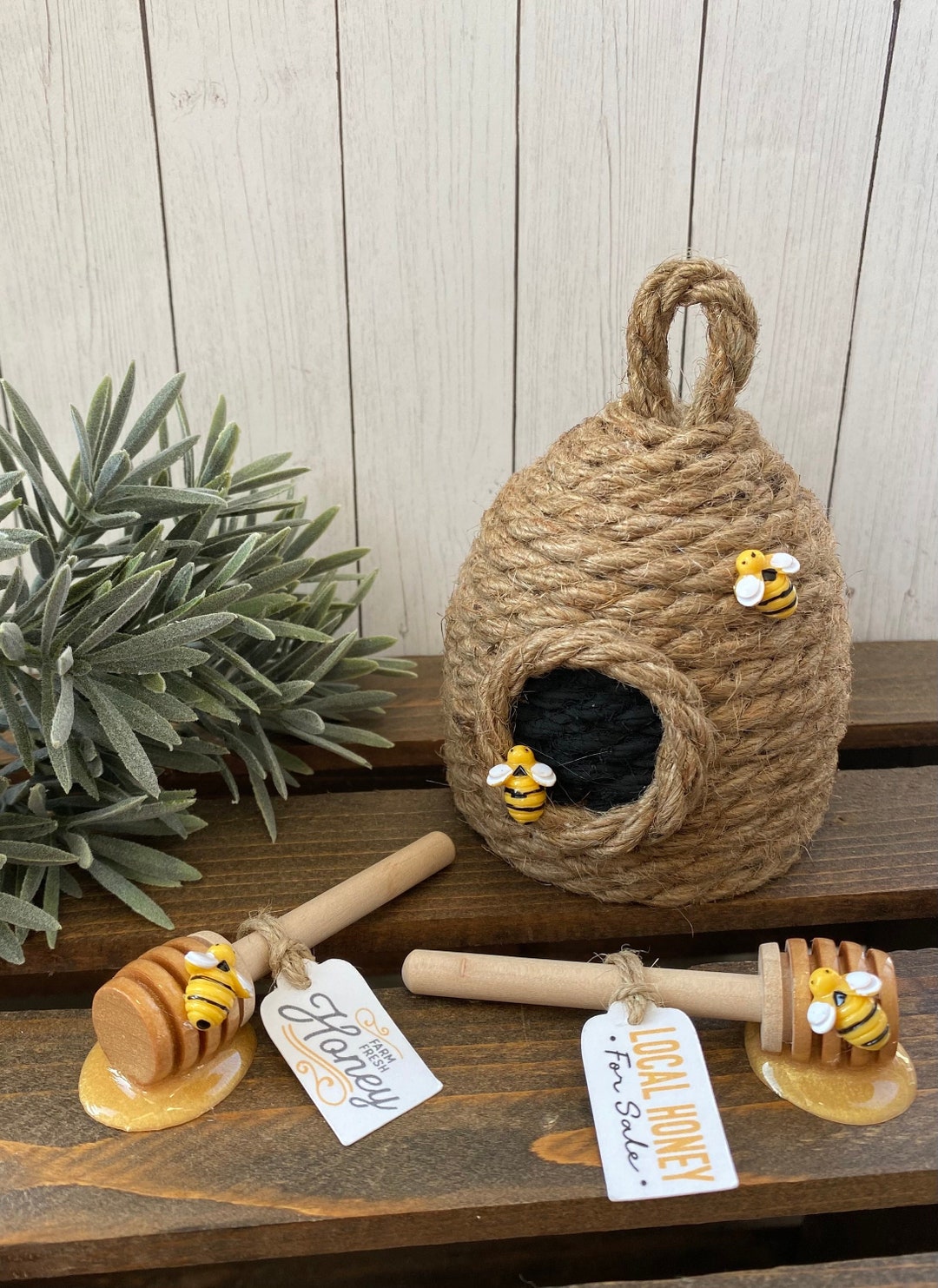 Honey Dipper’s | Two Piece | Faux Bee Honey - Etsy