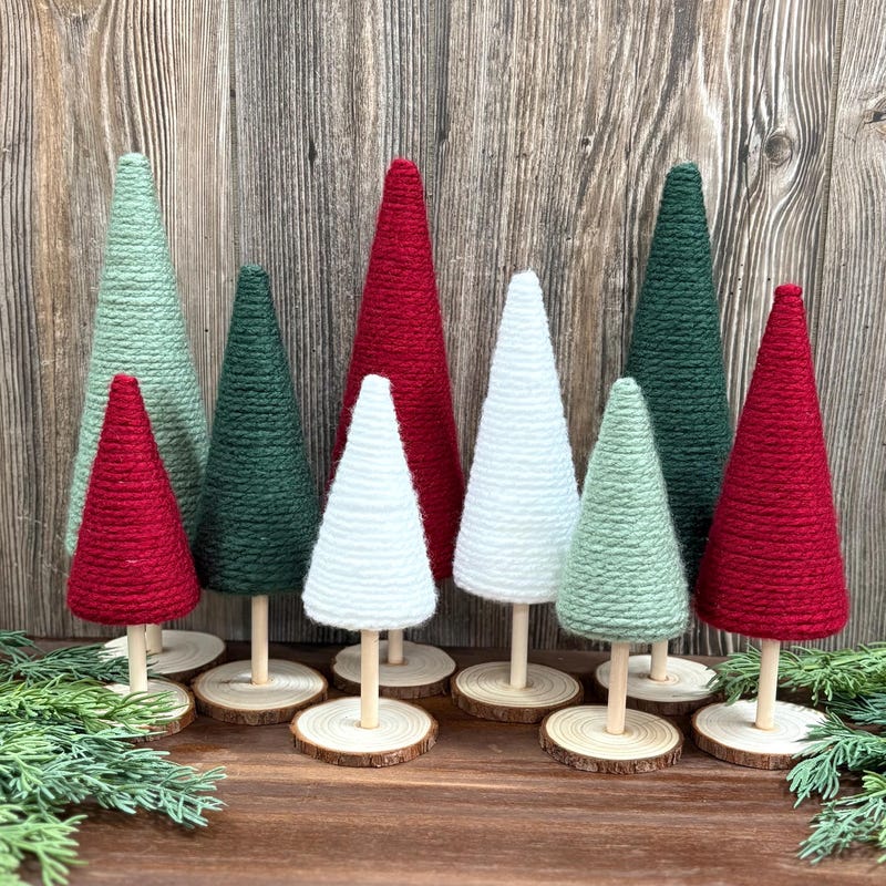 Yarn Wrapped Tree - Etsy