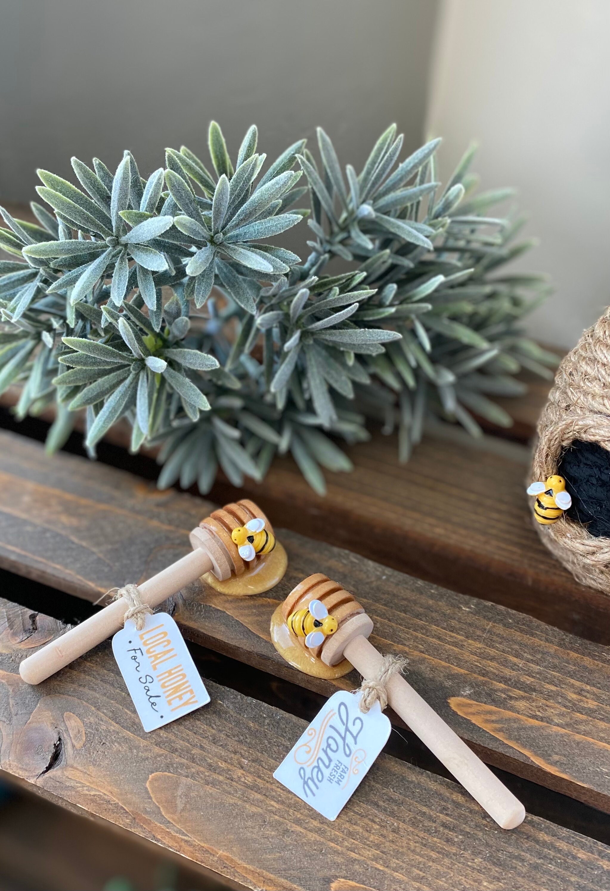 Honey Dipper’s | Two Piece | Faux Bee Honey - Etsy