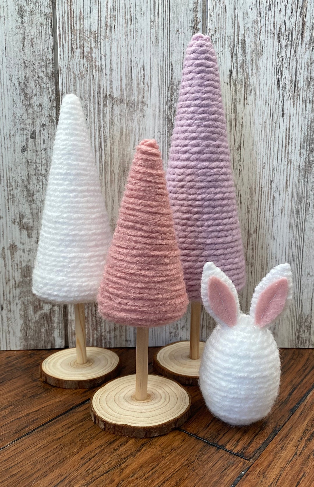 Yarn Trees Spring & Summer Decor - Etsy