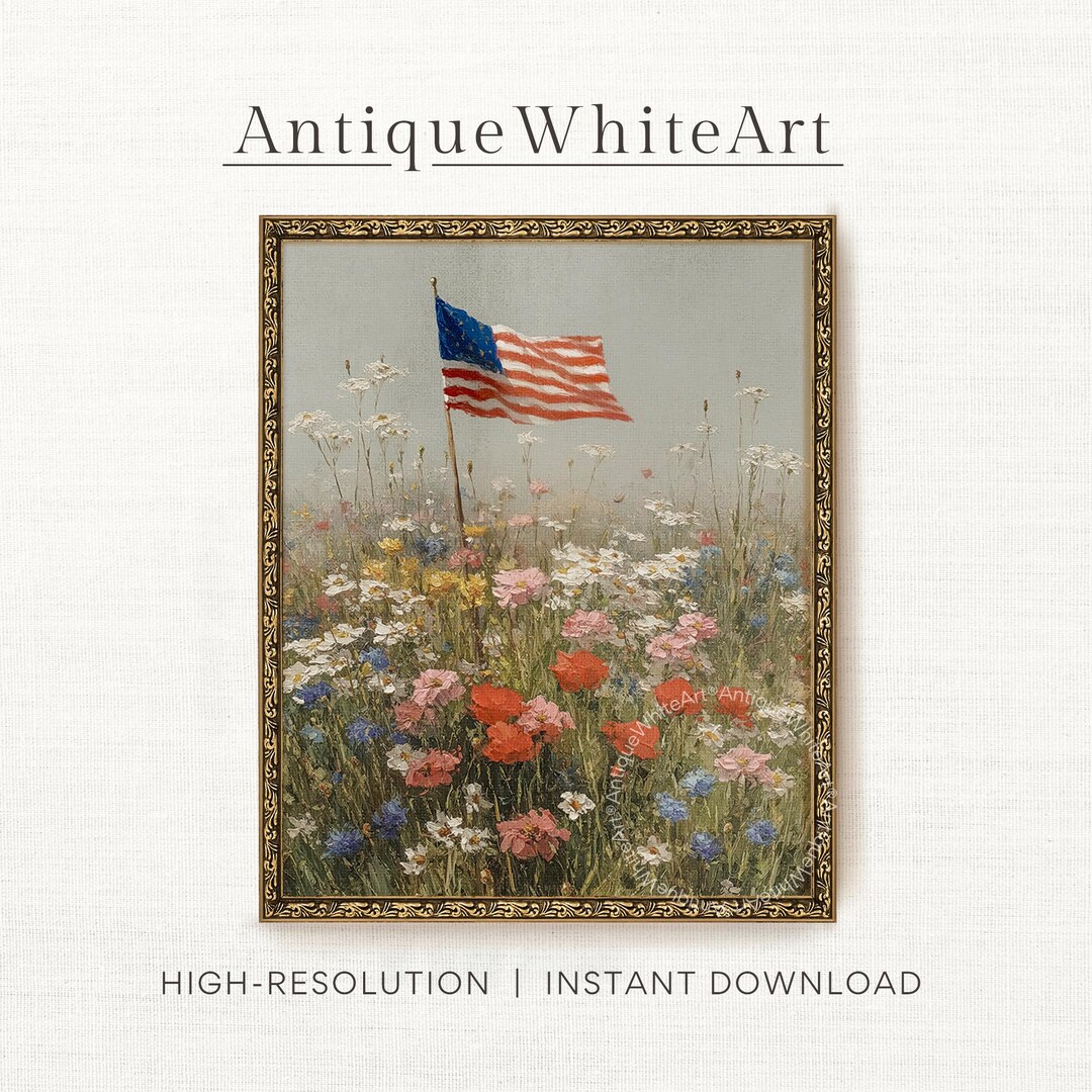 Printable Independence Day Wall Art, Digital Print, 4th of July ...