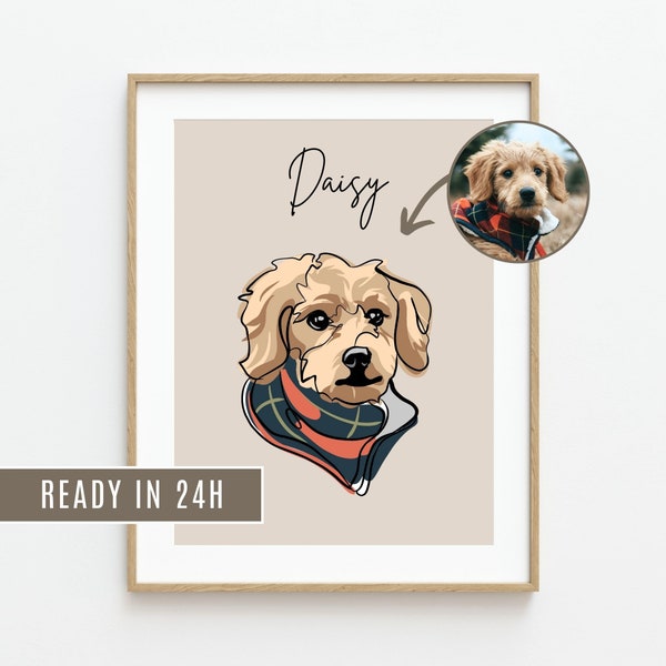 Custom Dog Art - Etsy