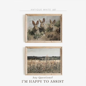 Printable Vintage Wildflower Prints, Set of Spring Wall Art, Country ...