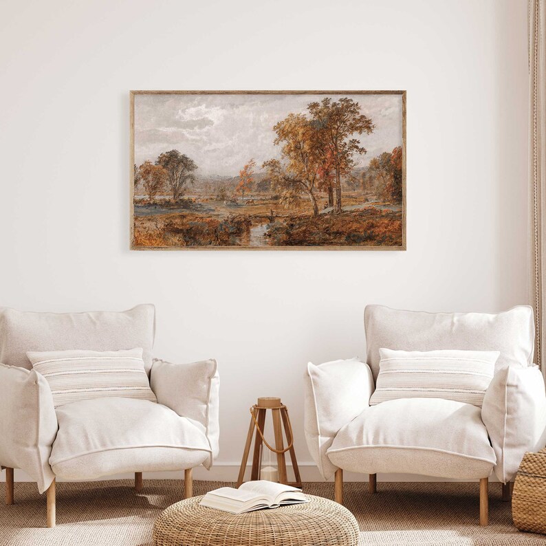 Autum Frame TV Art, Vintage Fall Art for Samsung Frame TV, Antique Fall ...