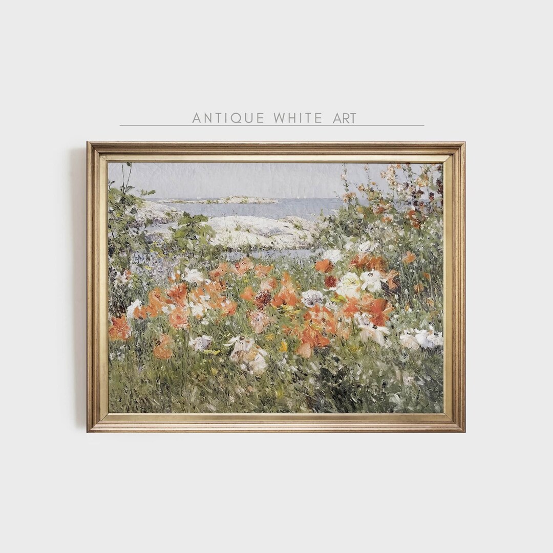 Wildflowers Printable Wall Art, Country Field Digital Download Print ...