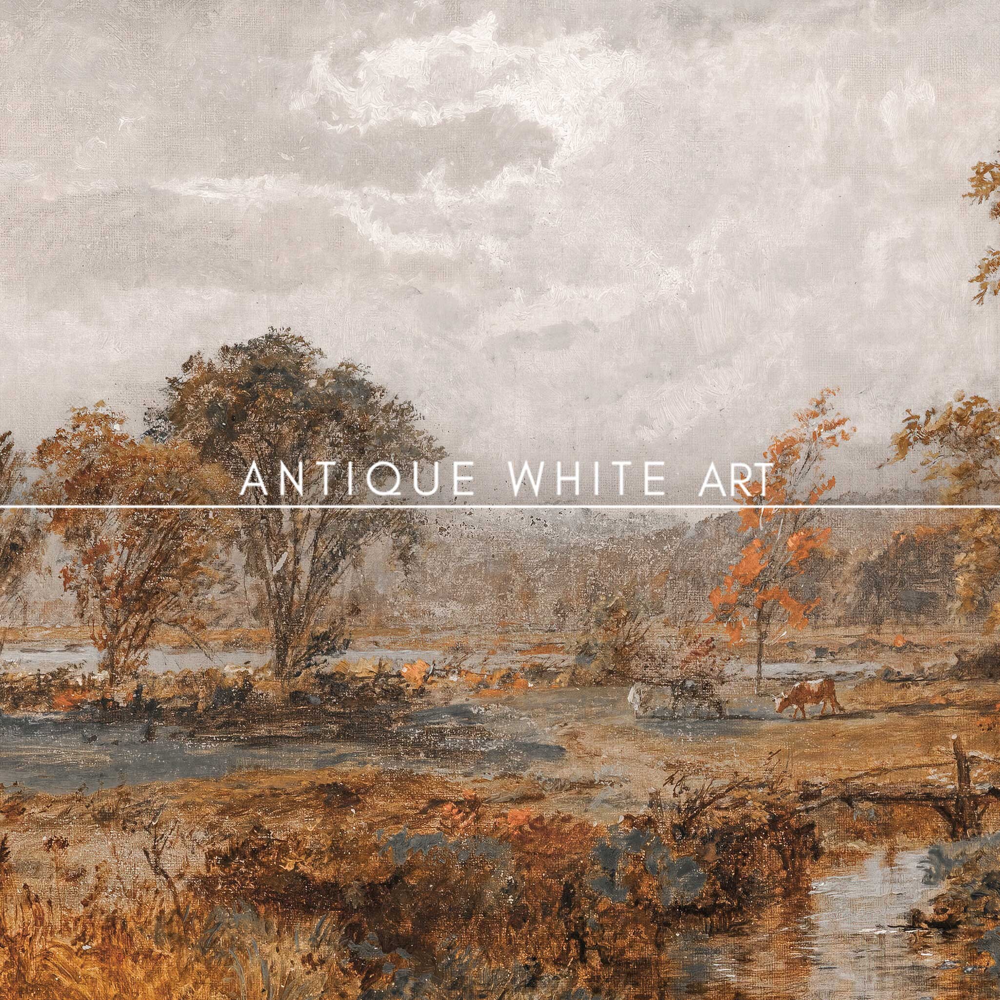 Autum Frame TV Art, Vintage Fall Art for Samsung Frame TV, Antique Fall ...