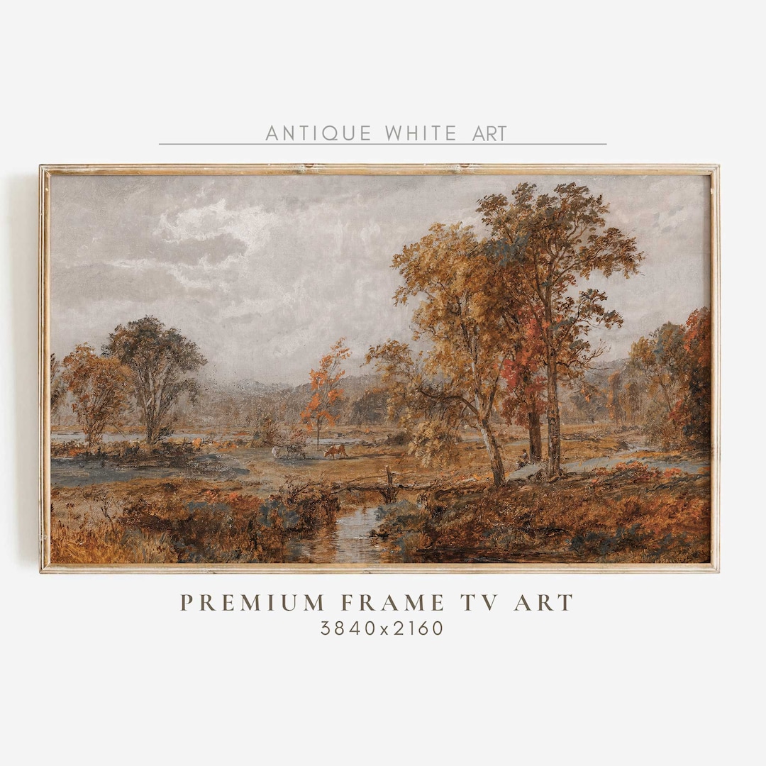 Autum Frame TV Art, Vintage Fall Art for Samsung Frame TV, Antique Fall ...