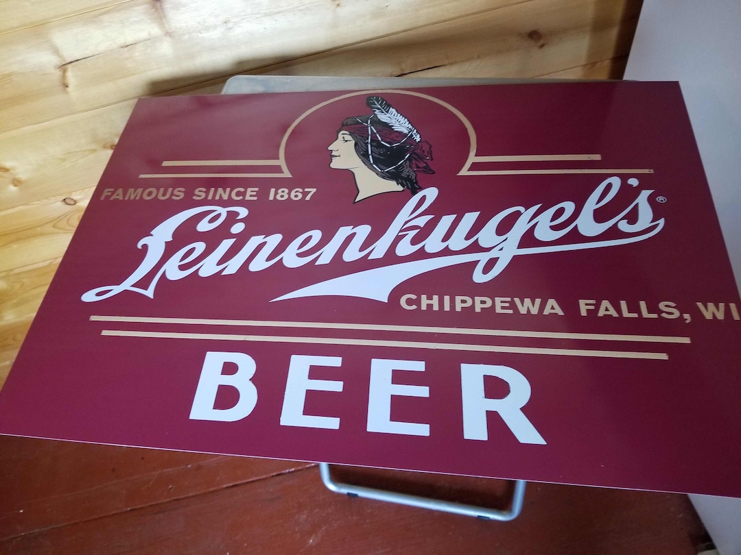 Leinenkugels Beer Sign Large 24in Metal Sign Bar Display - Etsy