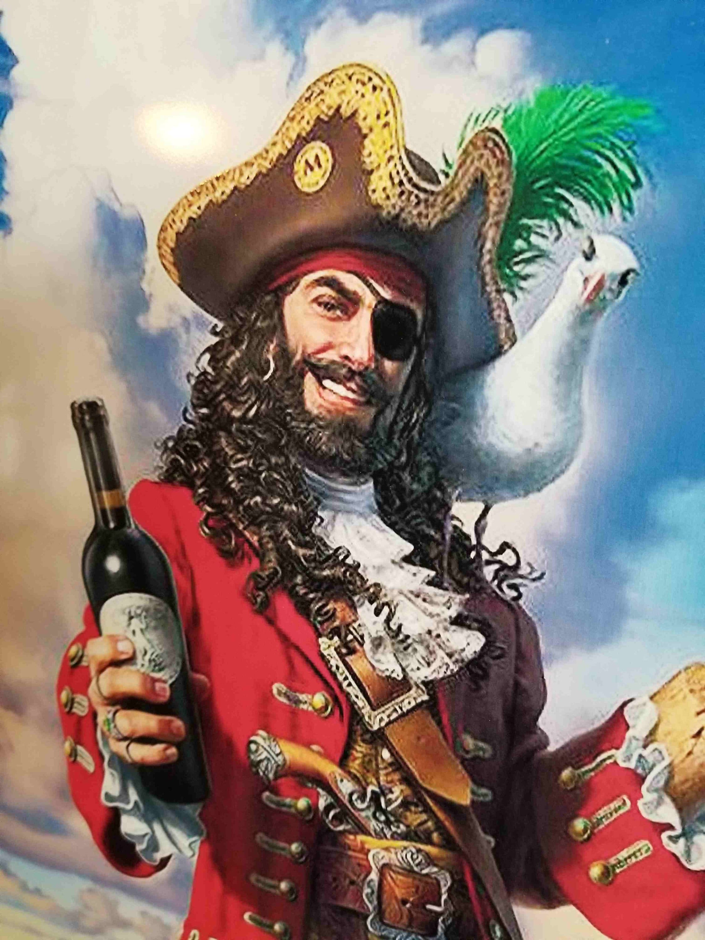 Captain Morgan Pirate Pub Sign Large 24in Liquor Advertising - Etsy