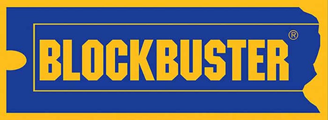 Blockbuster Sign Blockbuster Video Metal Display, Home Cinema, Wall Art ...