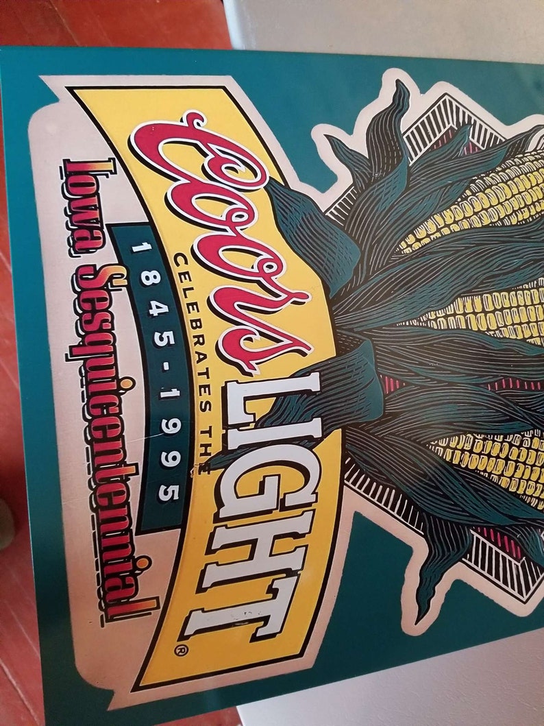 Coors Light Sign Corn Harvest Large 24in Bar Display - Etsy
