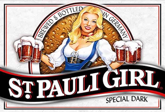 St Pauli Girl Beer Sign Bar Display Large Pub Decor - Etsy