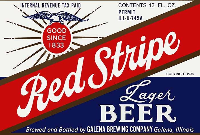 Red Stripe Beer Sign Jamaican Lager Beer Large Sign - Etsy