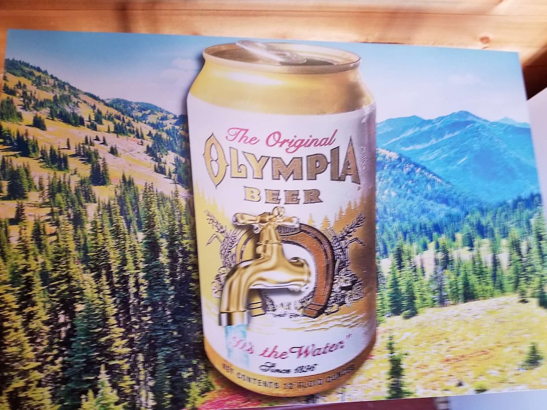 Olympia Beer Sign Large 24in Liquor Store Display Pub Bar Man Cave - Etsy
