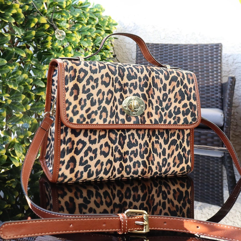 Leopard Bag - Etsy