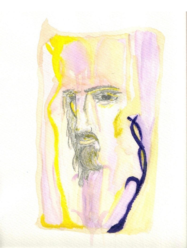 Jesus Painting Note Cards - Etsy