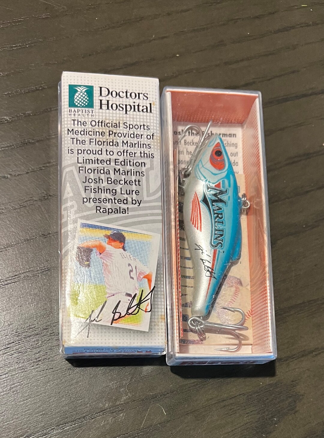 Rattlin' Rapala Fishing Lure Texas Bass Teal and Orange Memorabilia ...