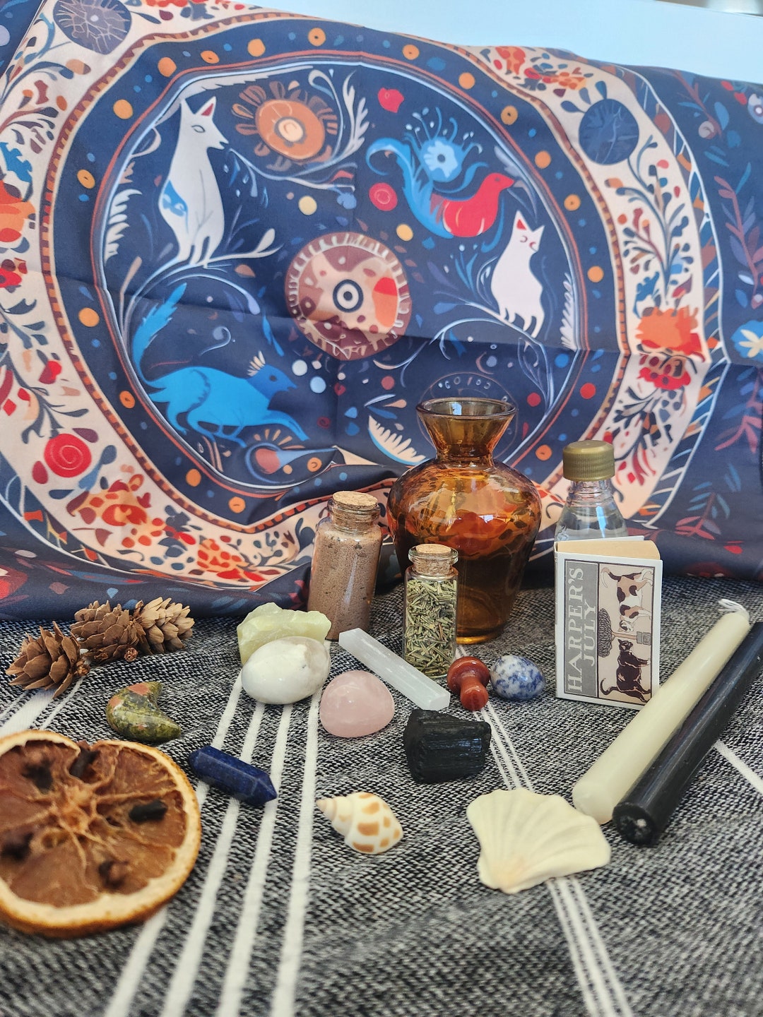 Folk Witch Altar Starter Set: Perfect for Beginner Witches Looking for ...