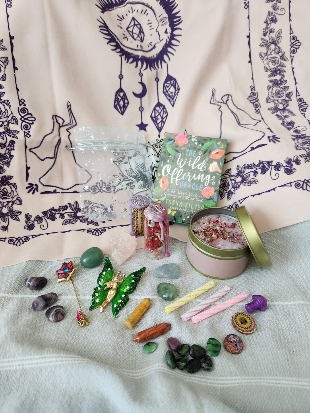 Pink Wild Fairy Magick Altar Set - Etsy