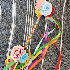 Beltane Altar Set Featuring a Mini Maypole Kit - Celebrate the Sabbat ...