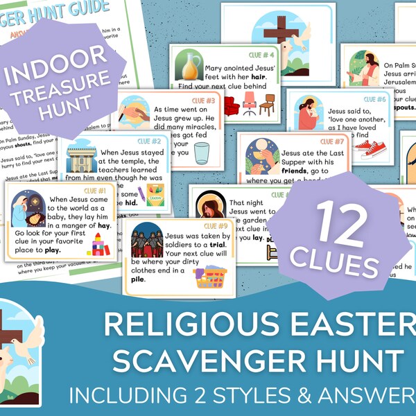 Outdoor Christian Scavenger Hunt - Etsy