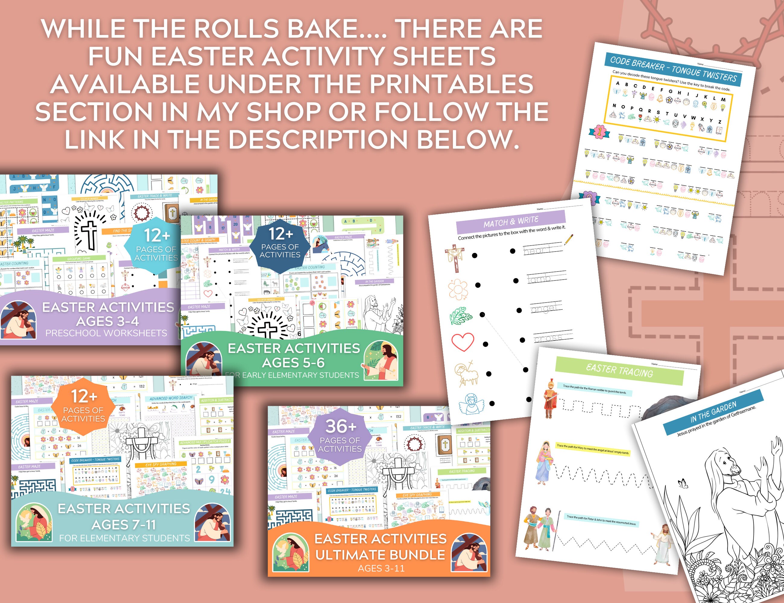 Resurrection Rolls Easter Recipe & Scripture Guide, Religious Christian ...