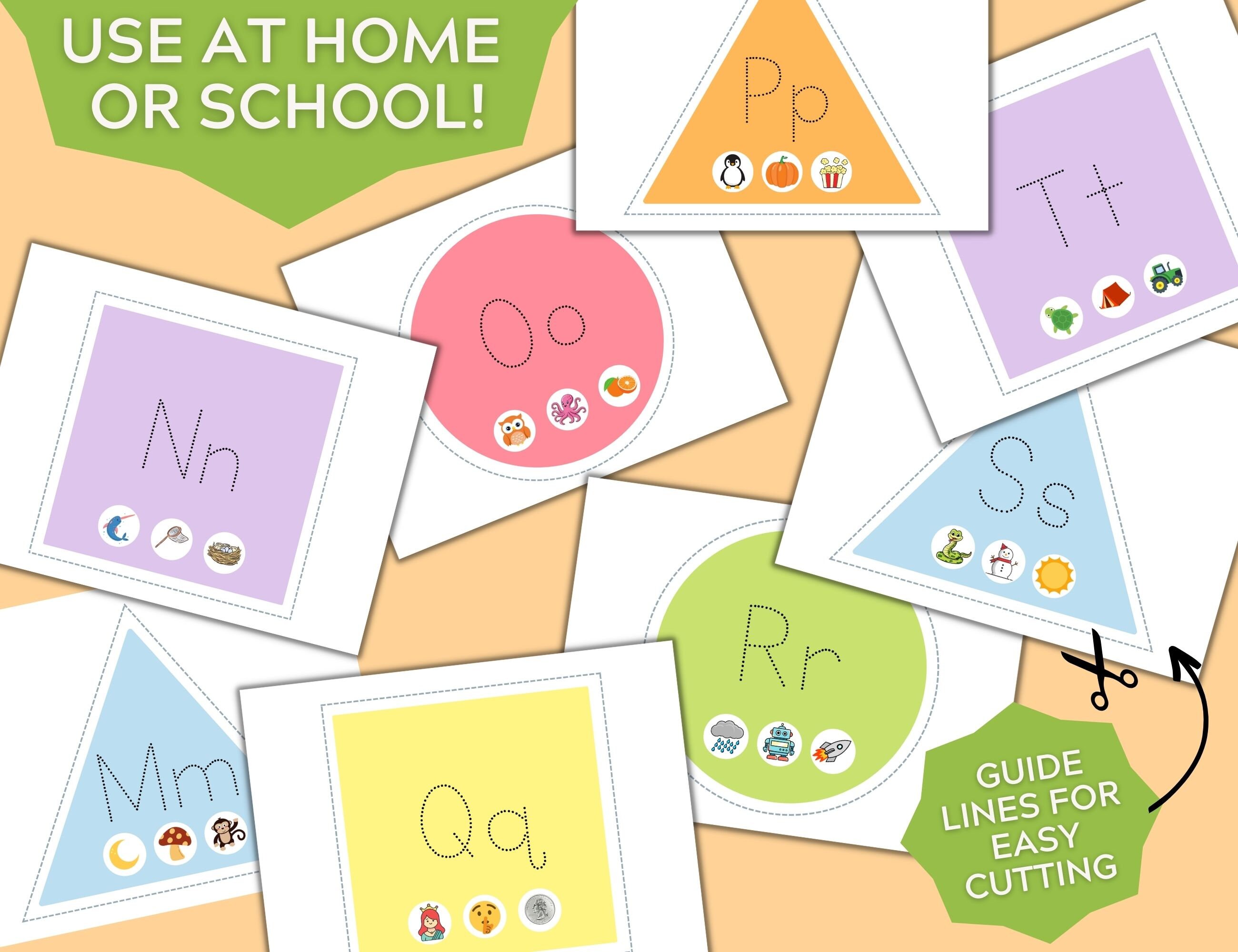 Alphabet Letter Train, Preschool ABC Activity, Kindergarten Letter ...