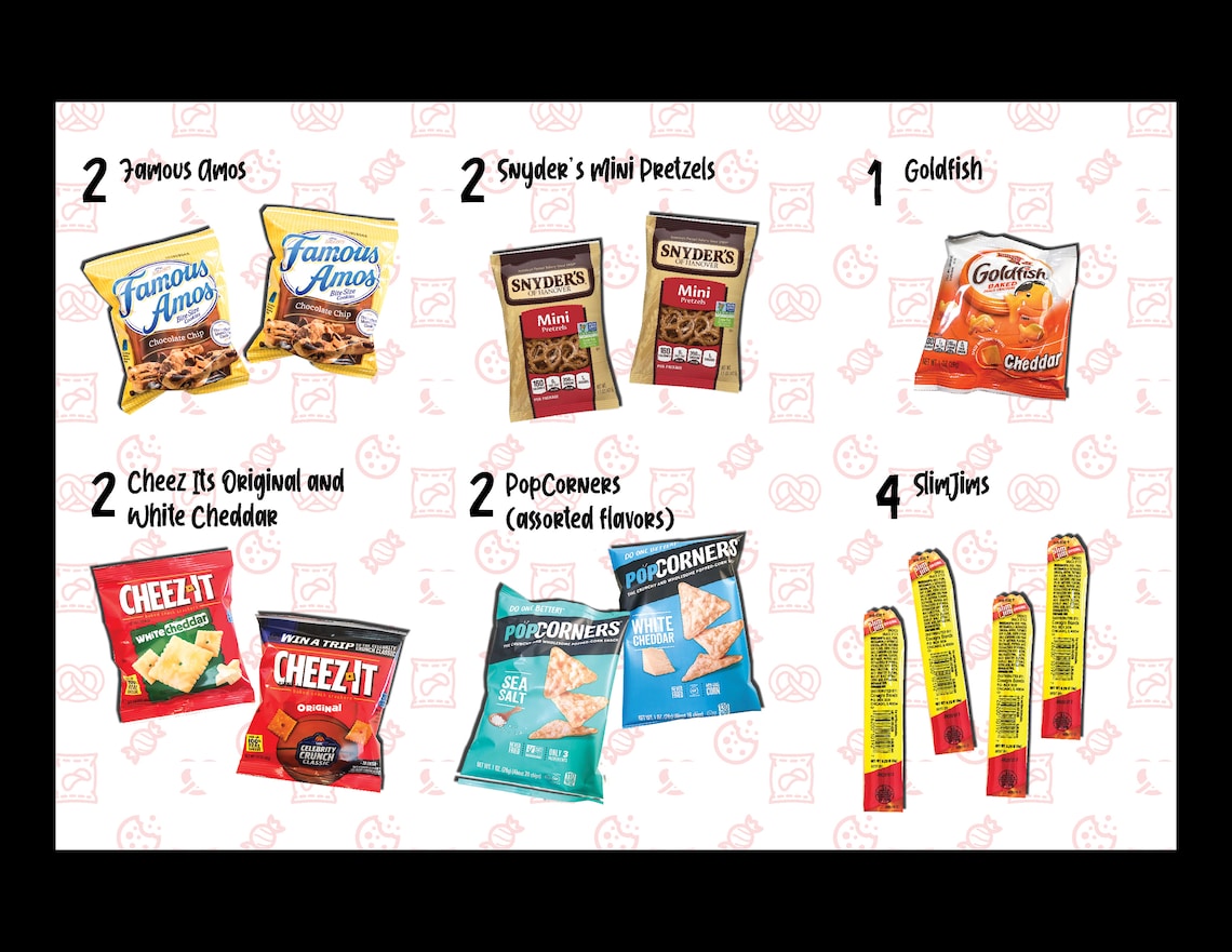 The Ultimate 50 Pack Snack Box - Etsy