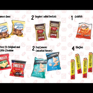 The Ultimate 50 Pack Snack Box - Etsy